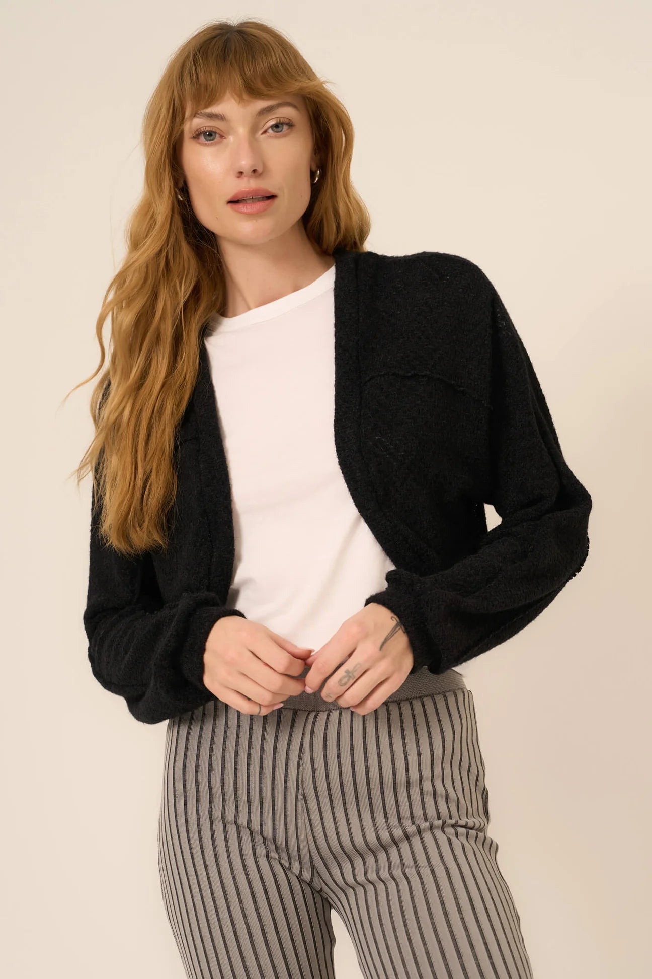 Project Social T-first Dibbs Chenille Cardi | BluVioletBoutique – Blu ...